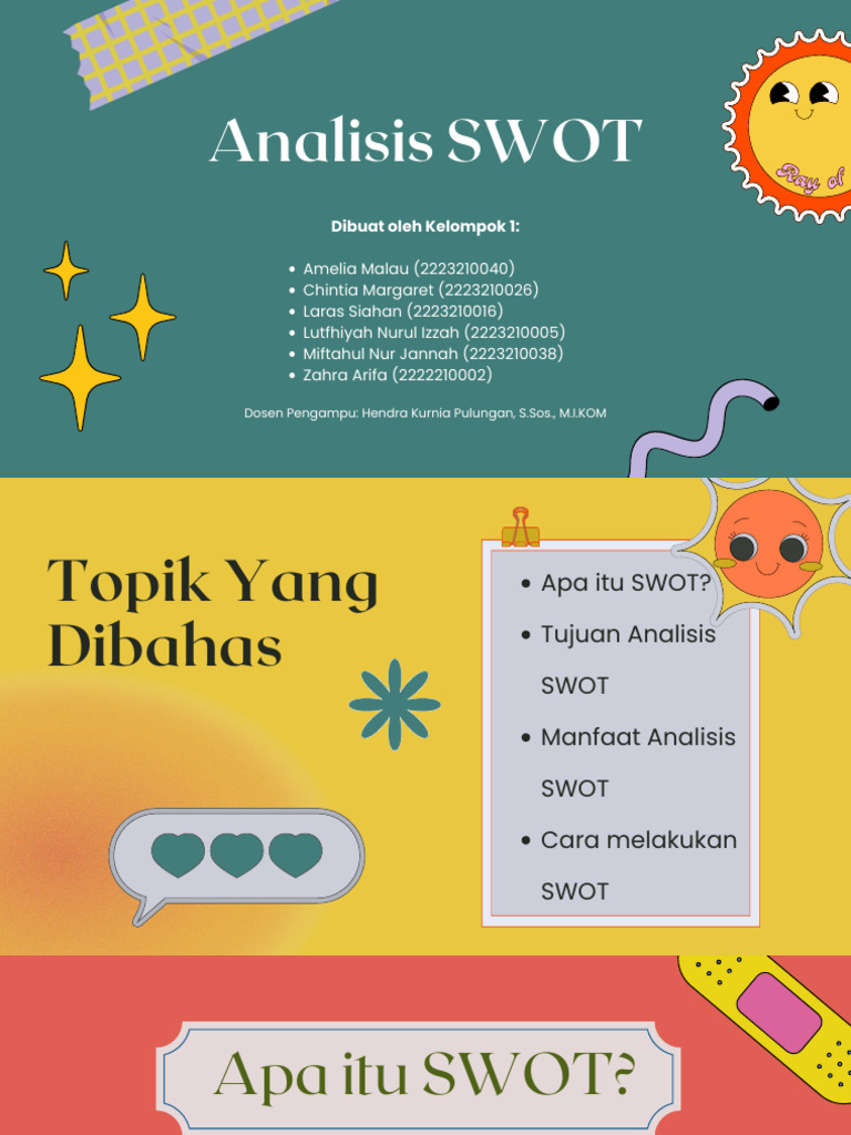 Analisis SWOT | PDF