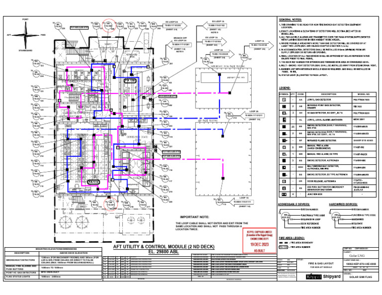 Point Gas Layout FA116 | PDF | Water Transport | Shipping