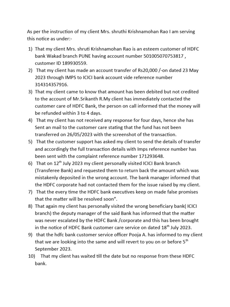 bank notice | PDF | Banks | Private Sector