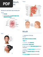 Pediatric Oral Mechanism Exam Form | PDF | Tongue | Mouth