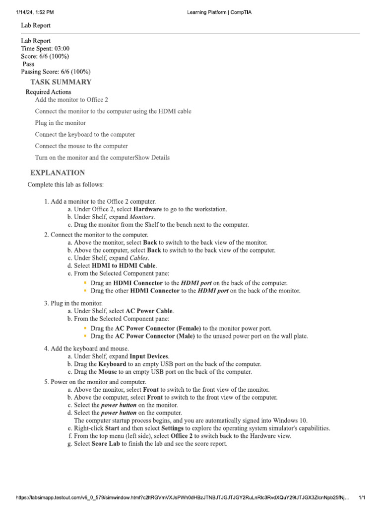 Lab Report 1.2.2 | PDF