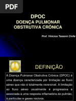 Diagnóstico Radiológico da DPOC | PDF | Doença de obstrução pulmonar ...