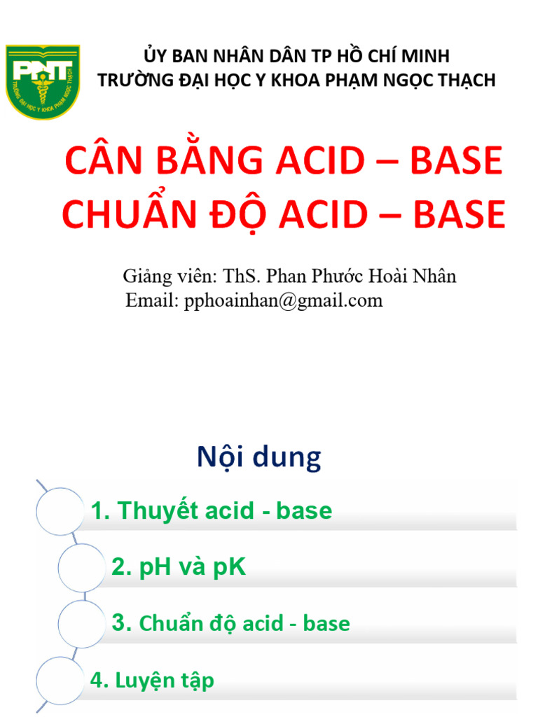 Acid Base | PDF