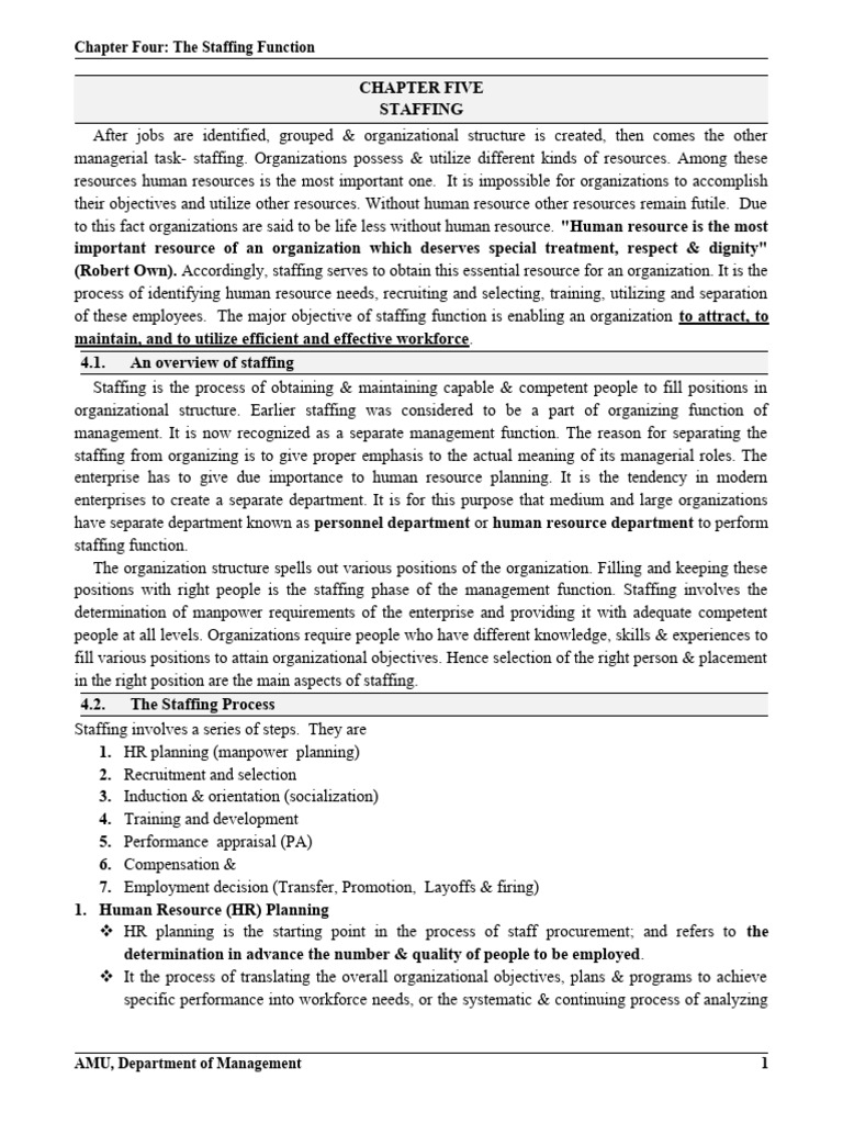 Chapter 5 Pdf Performance Appraisal Human Resources
