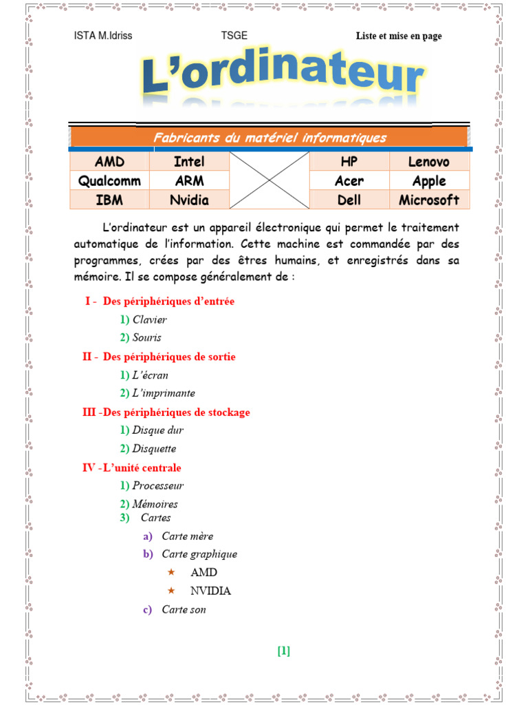 Exercice sur le traitement de texte Word | PDF | Programme informatique ...