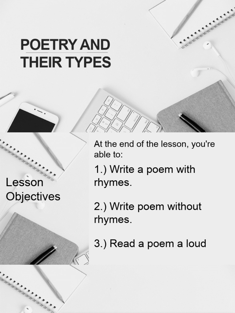 Types of Poetry Explained | PDF | Poetry | Sonnets