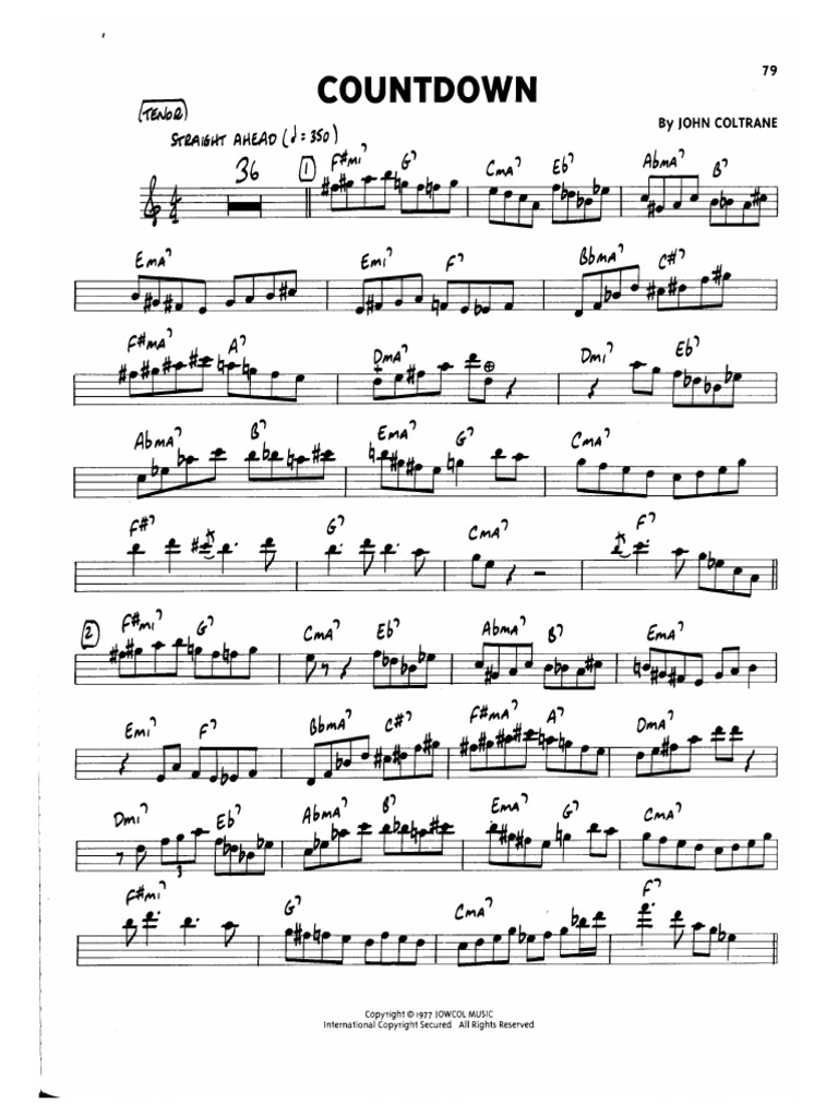 John-Coltrane-countdown | PDF