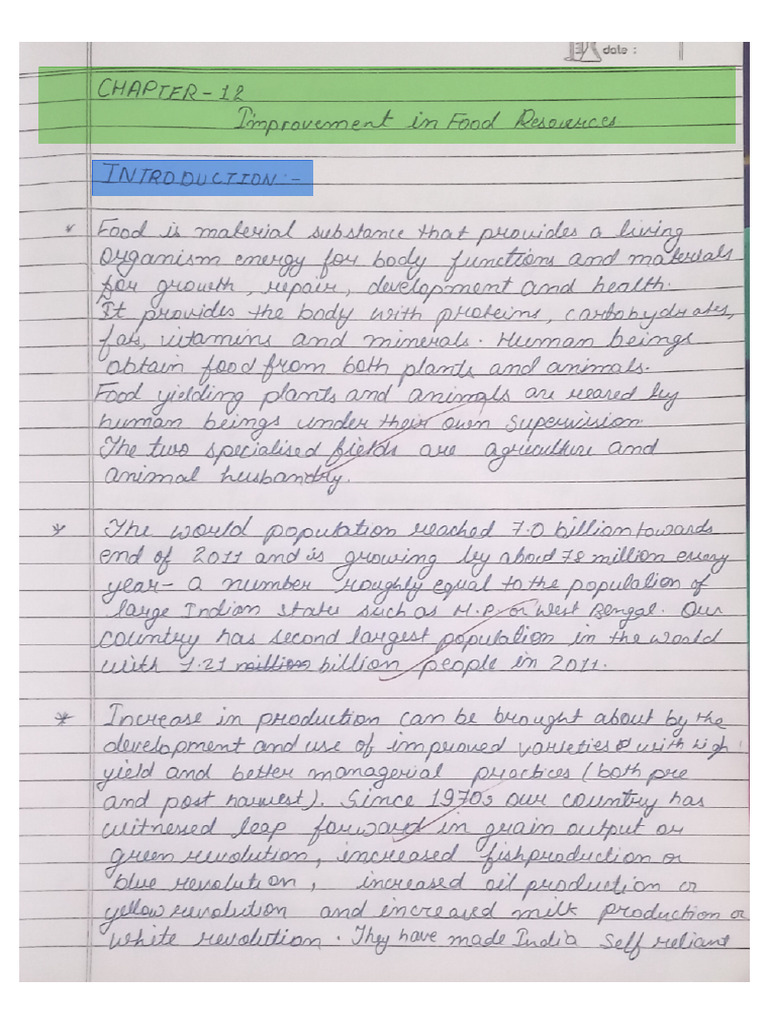 Science Ch 15 (Bio) Notes | PDF