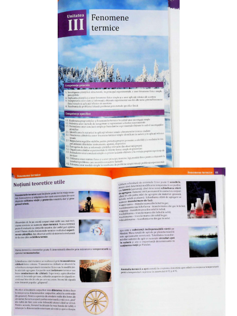 Fenomene Termice | PDF