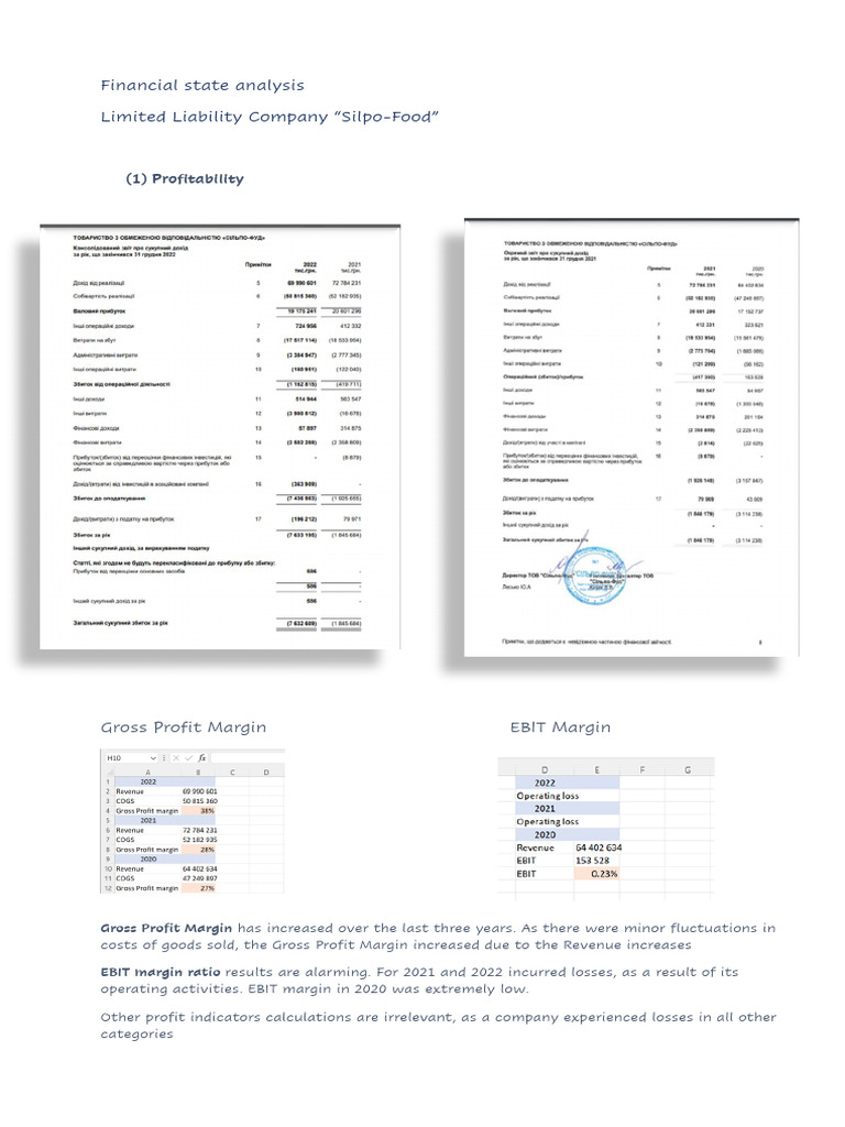 Financial Statements Analysis | PDF | Gross Margin | Leverage (Finance)