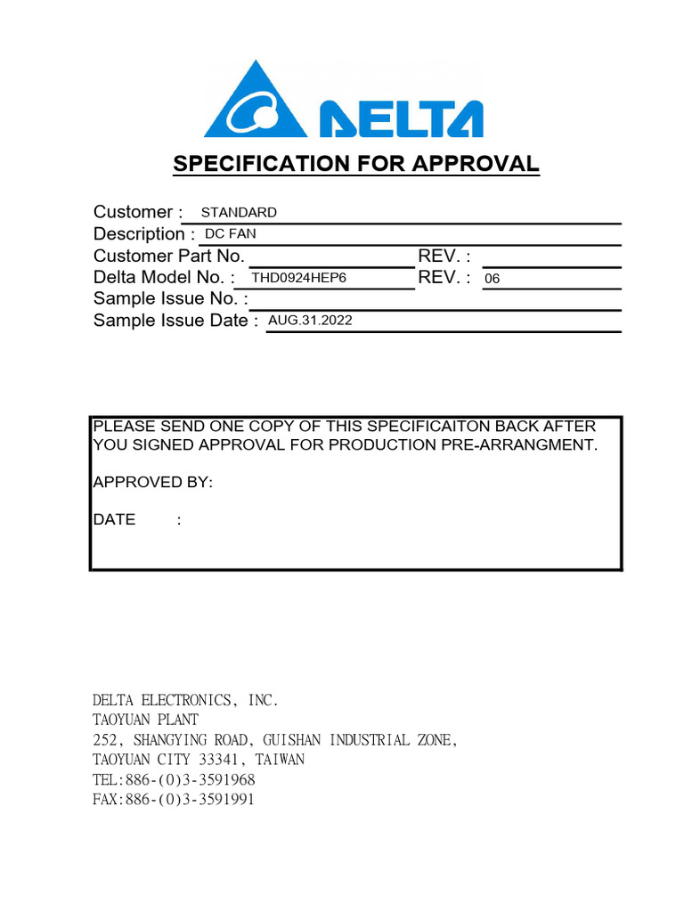 THD0924HE | PDF | Specification (Technical Standard) | Chlorofluorocarbon