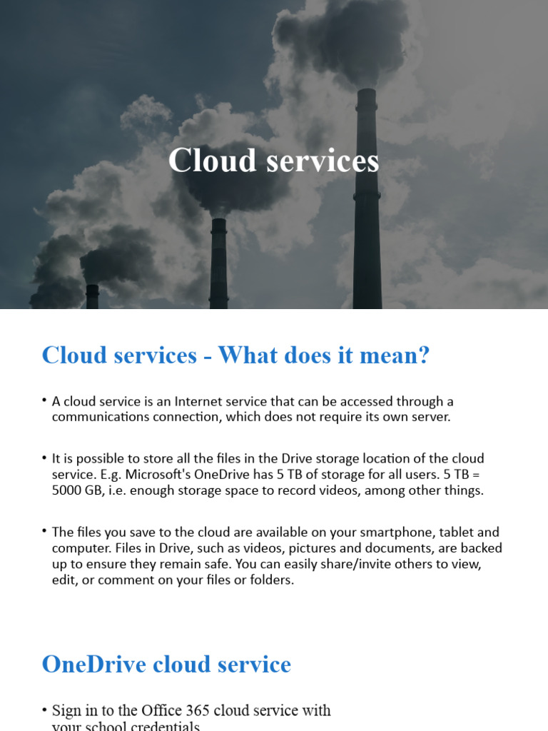 Cloud Storage Guide for Students | PDF | Art | Career & Growth