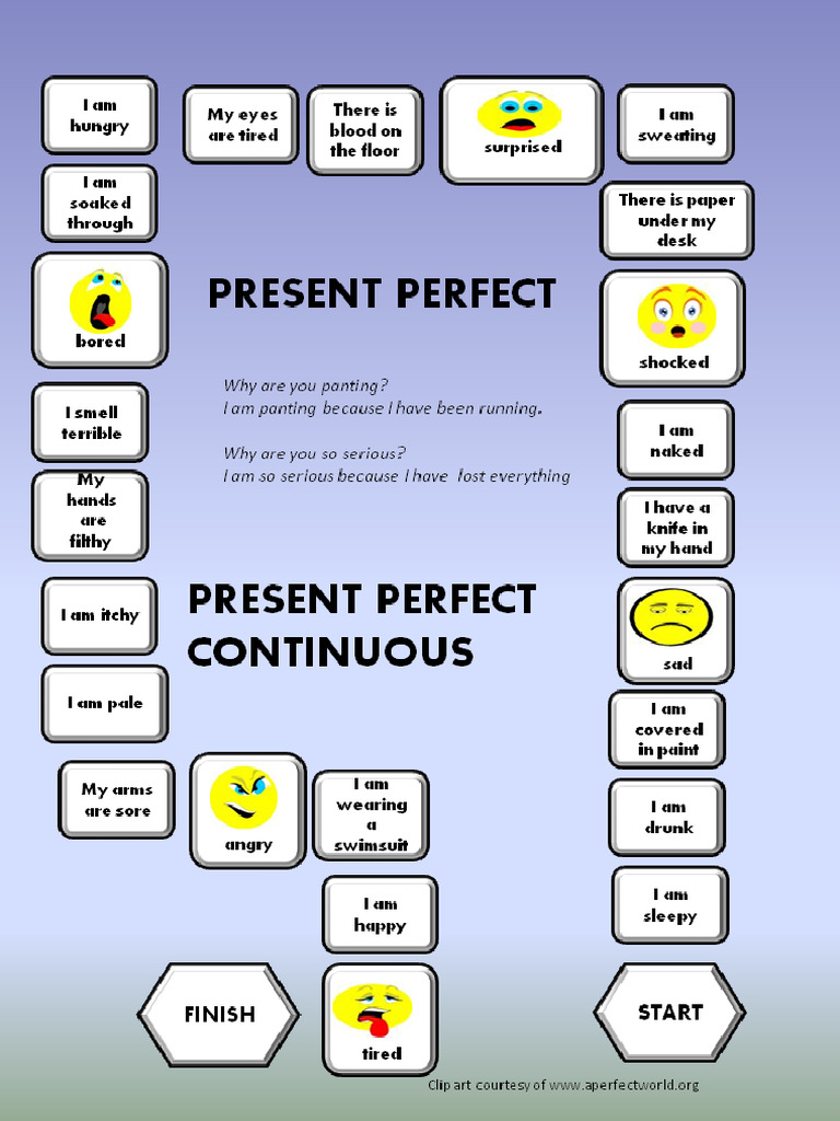 Game Present Perfect | PDF
