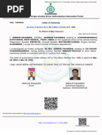 RTO Authorization Letter Template | PDF