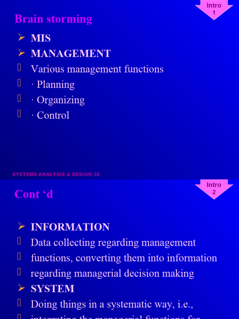 Overview of Information Systems Design | PDF