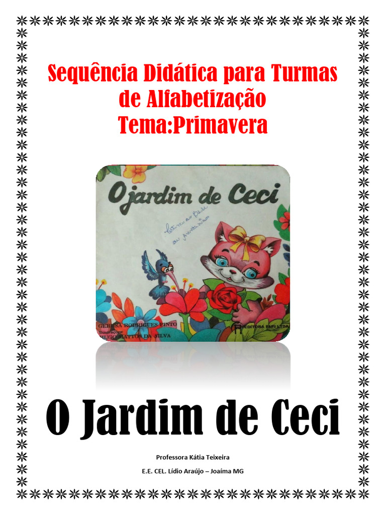 Sequencia Didática Tema Primavera o Jardim de Ceci | PDF | Arte