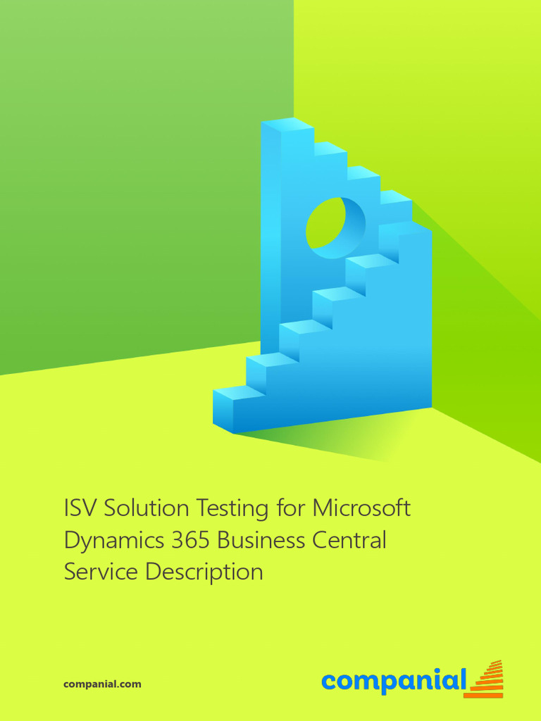 BC ISV Solution Testing Service Description | PDF | Software Testing ...