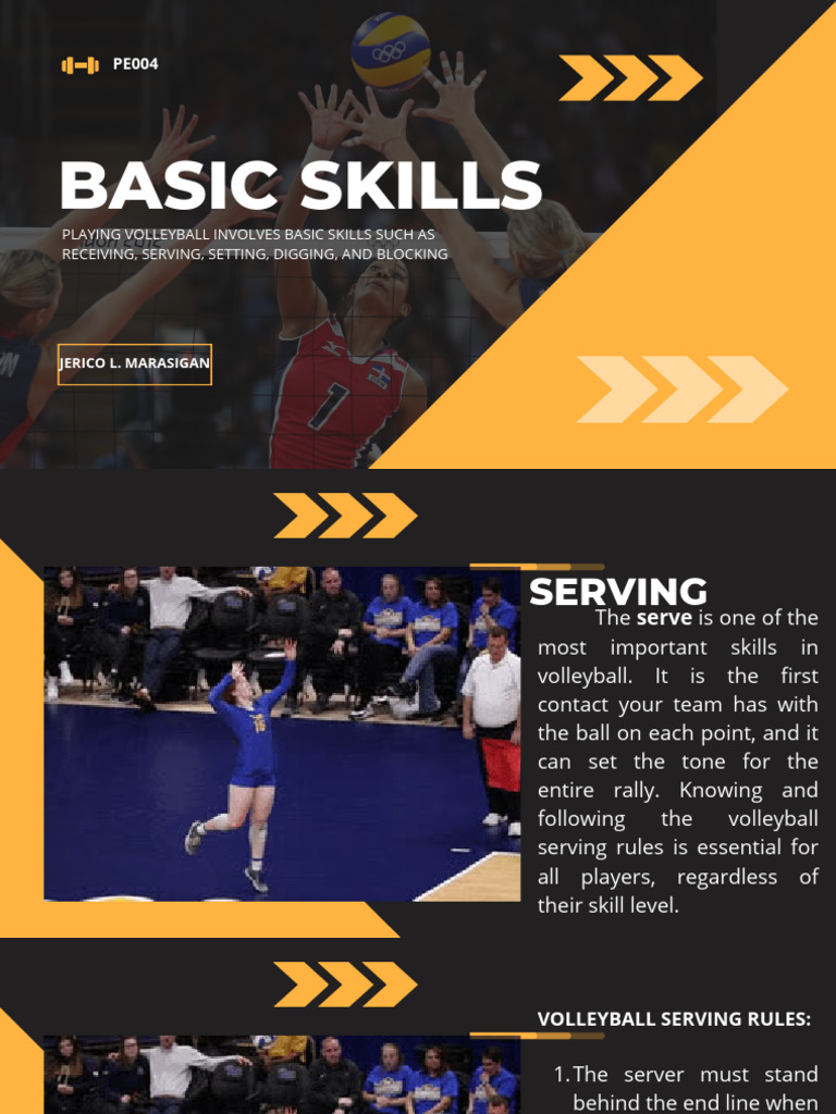 Basic Skills | PDF | Volleyball | Games Of Physical Skill