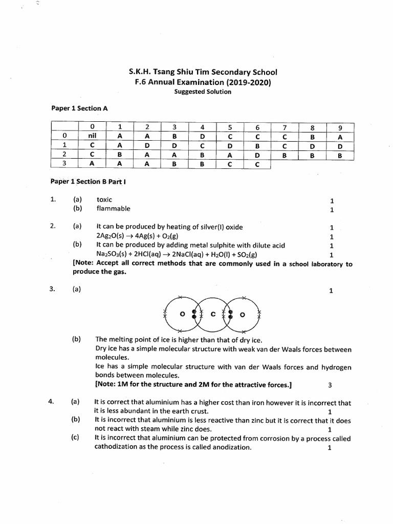 SKHTSTSS - 1920 - Answer - Terry Wong | PDF