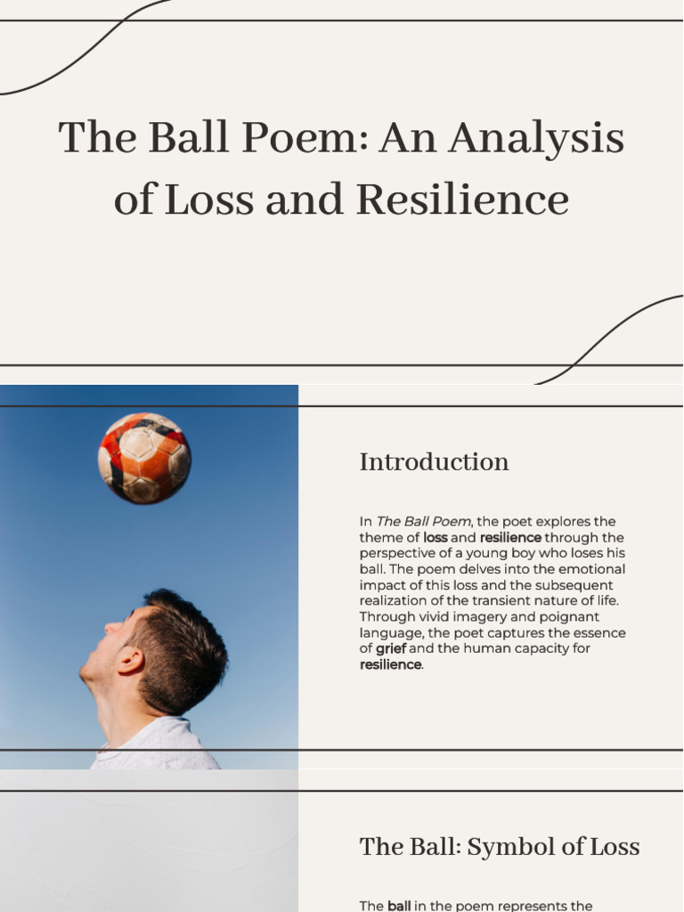 Wepik The Ball Poem An Analysis of Loss and Resilience ...