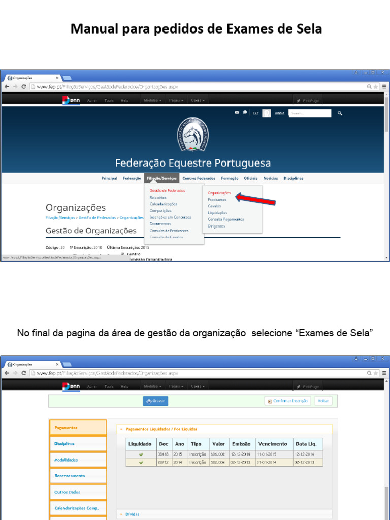 Exames de Sela | PDF