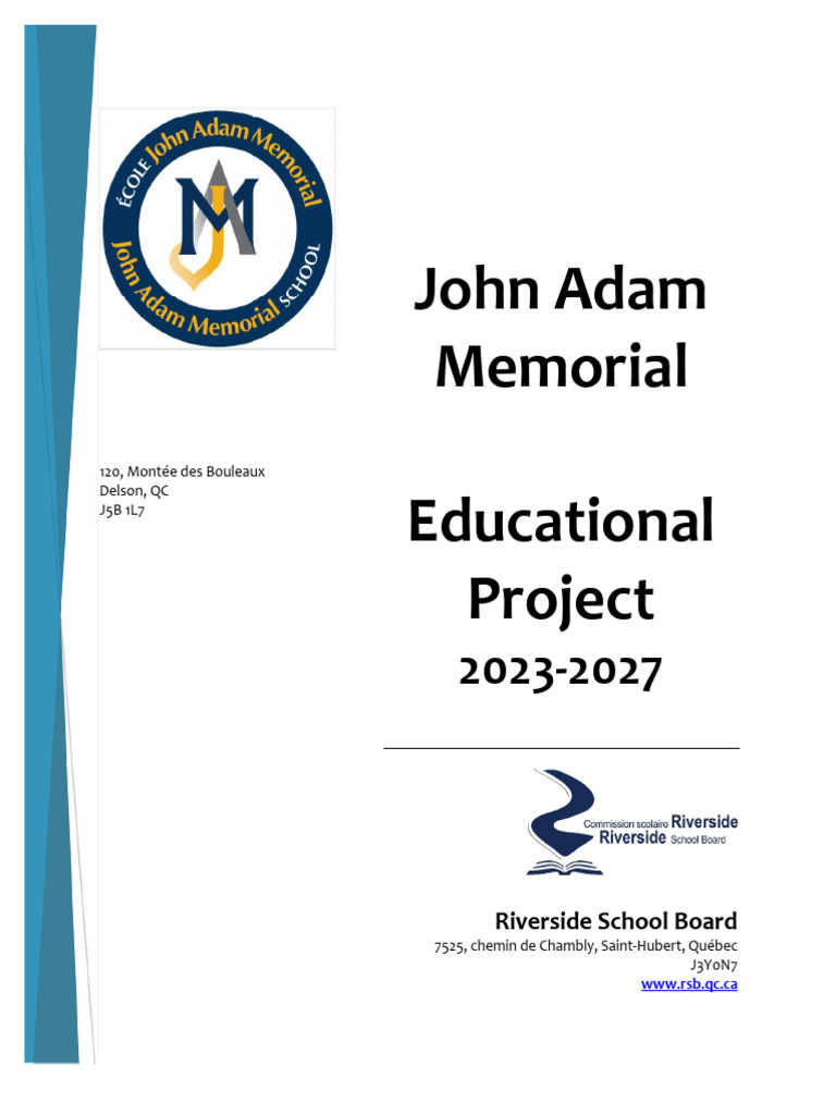 Educational Project Jam 2023 2027 PDF Policy