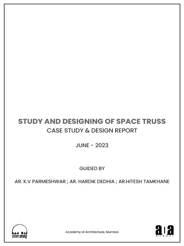 Building Construction I Space Frames | PDF | Building | Structural Engineering