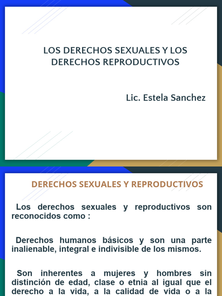Derechos Sexuales y Reproductivos en Argentina | PDF | Derechos ...