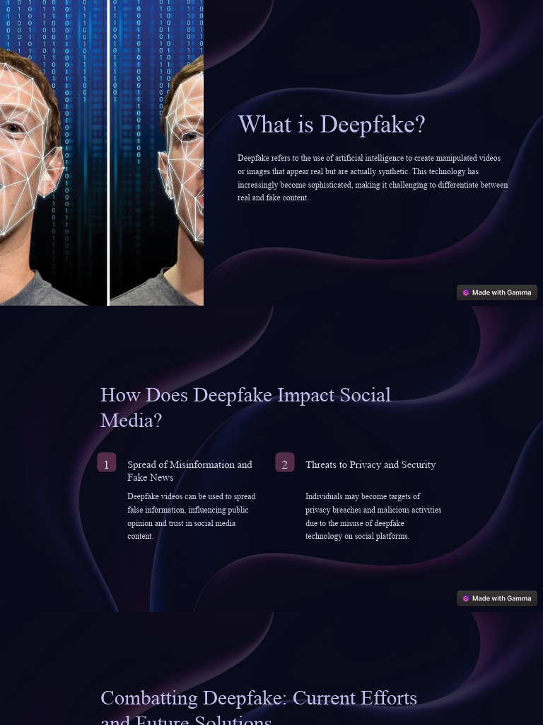 What Is Deepfake | PDF
