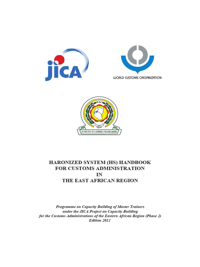 HS Handbook for East African Customs | PDF