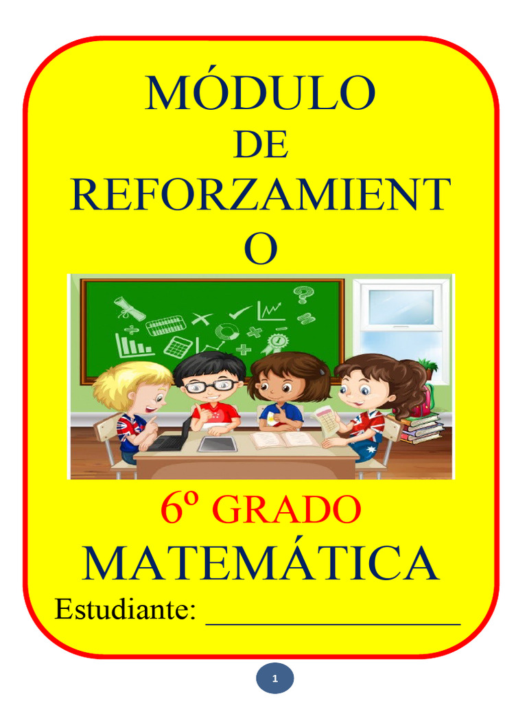 Modulo Matematica Pedro 6º 2022 | PDF | Números | Aritmética