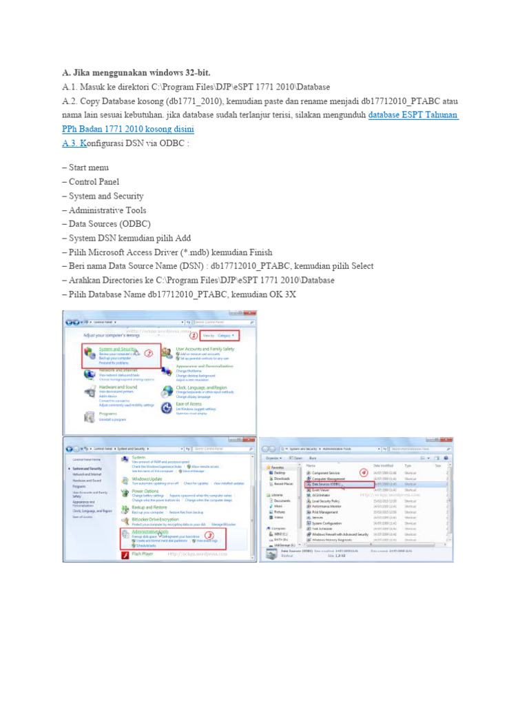 Langkah-Langkah Menambah Database | PDF | Metode & Bahan Ajar | Teknologi & Rekayasa