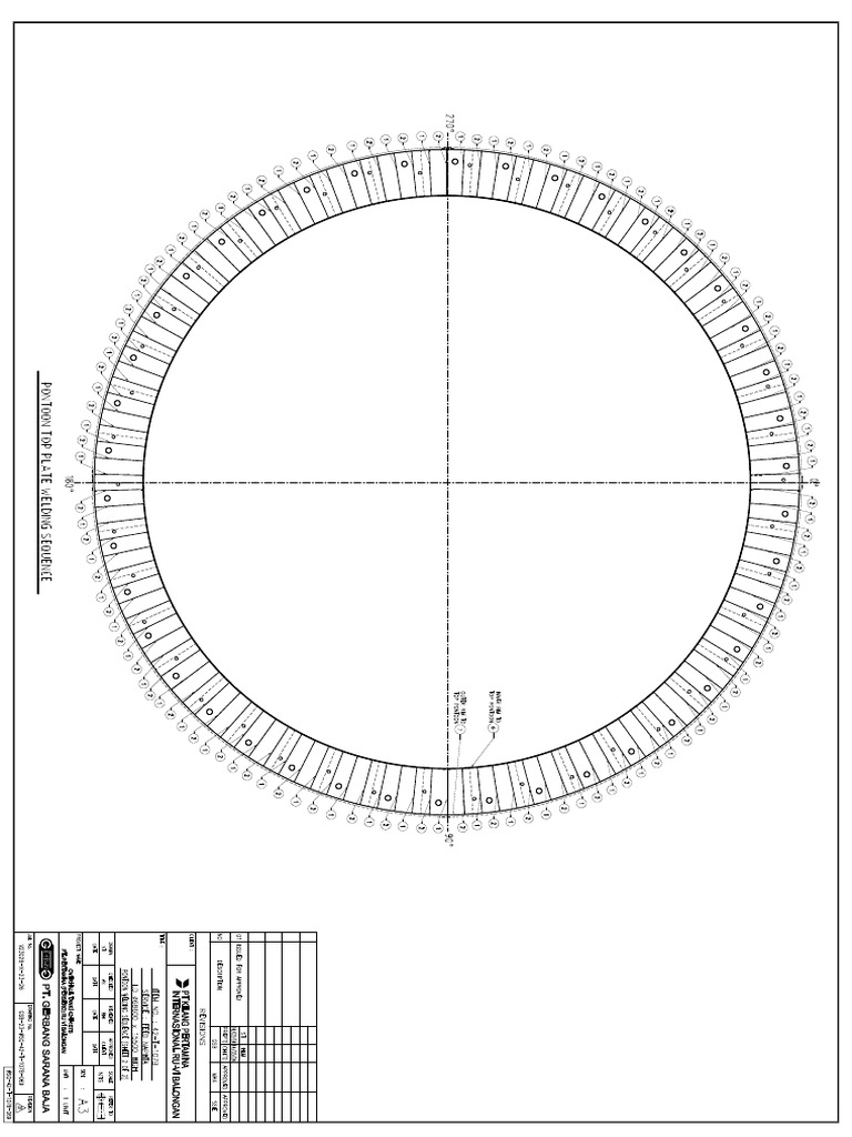 GSB 23 WSQ 42 T 107b 069 Rev.01 Weld. Sequence (Pontoon Plate) (Sheet 2 ...