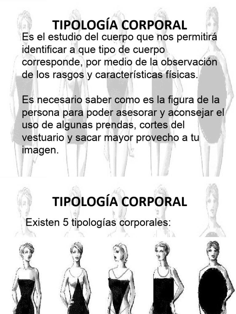 TIPOLOGIA CORPORAL | PDF | Falda | Pantalones