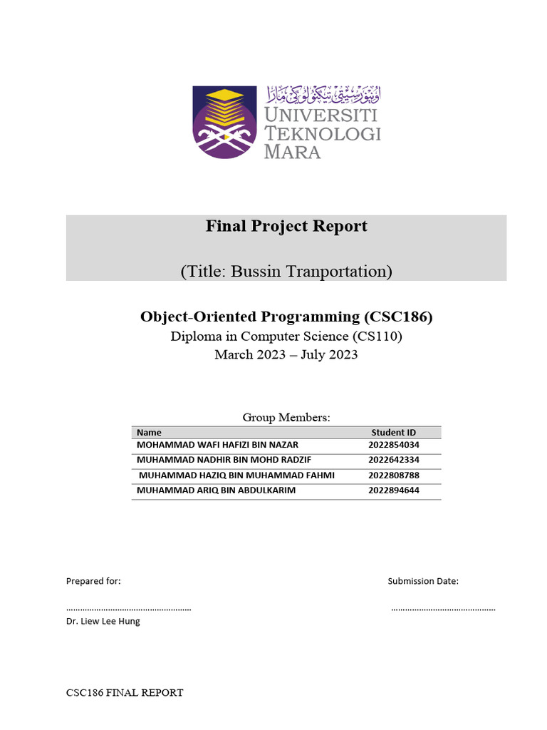 Final Project Report Csc186 Download Free Pdf Inheritance Object Oriented Programming