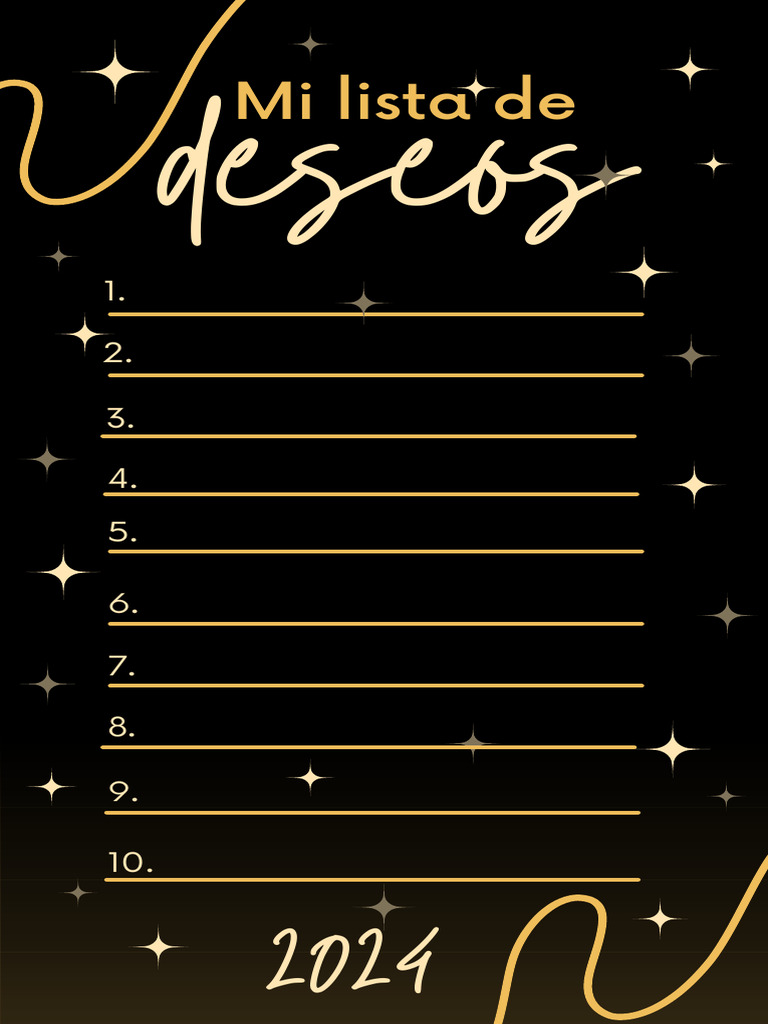 Lista Deseos | PDF