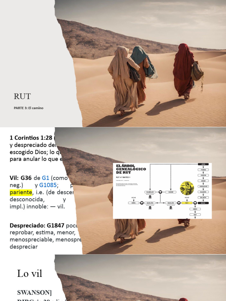 Rut 3 Sebastian | PDF | El antiguo Israel y Judá | Libros del Antiguo ...