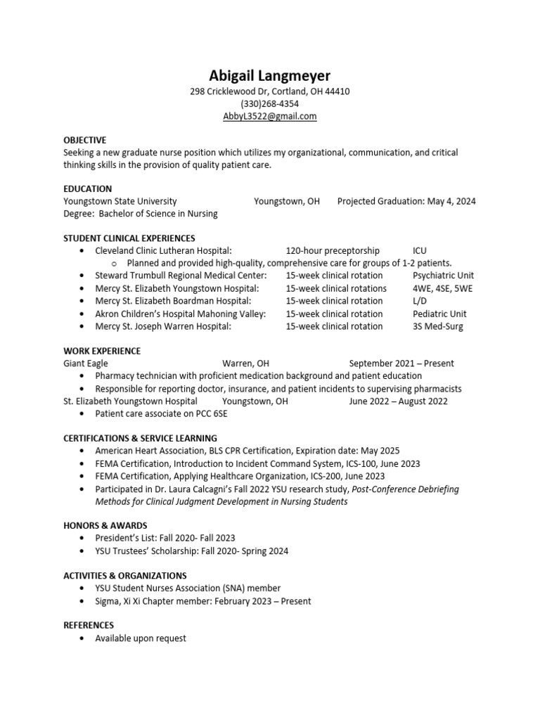 resume final | PDF