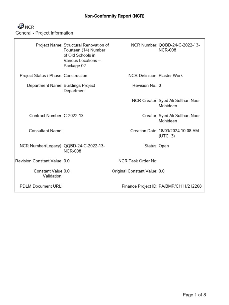 NCR - 000139 | PDF | Building Engineering | Building Materials