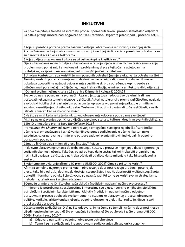 1.kolokvij Sve | PDF