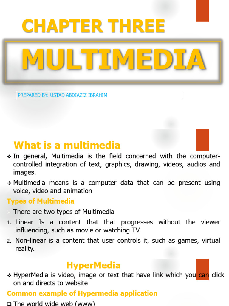 Chapter 4 in ICT BOOK FORM 4 | PDF | Multimedia | Information Technology