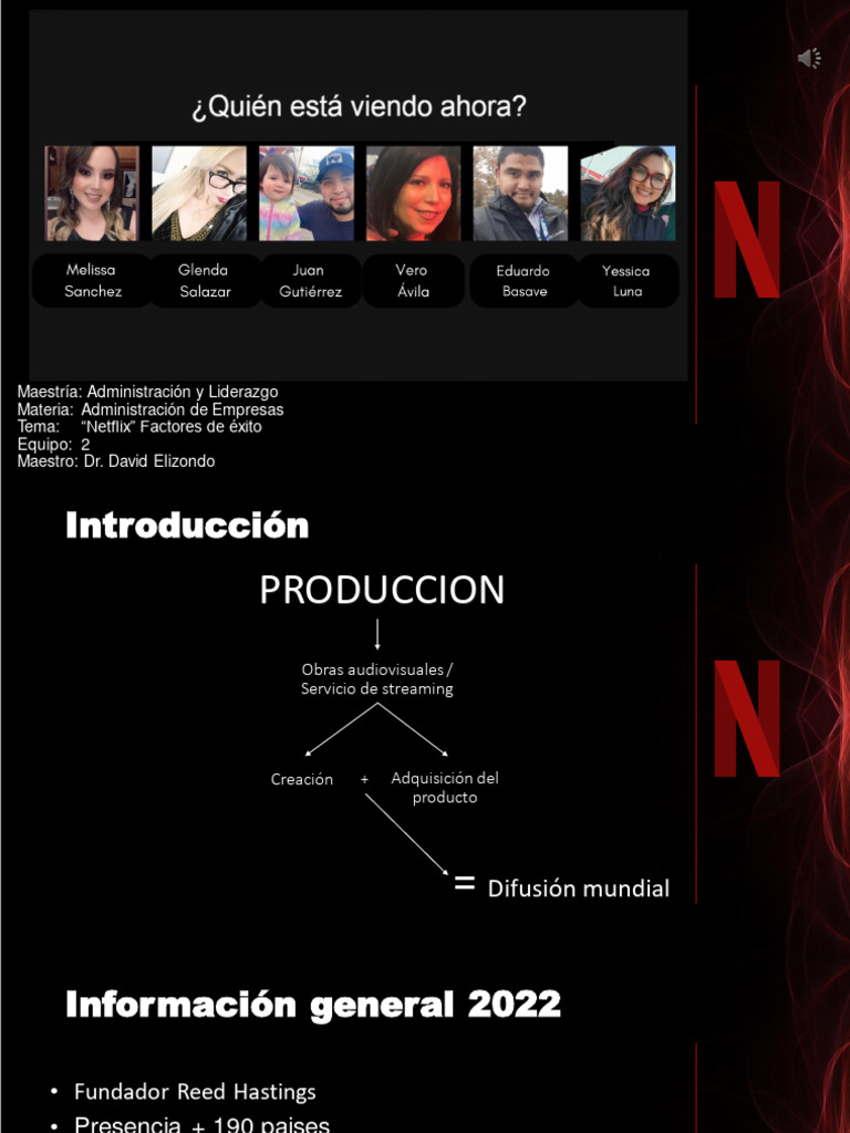 Netflix Factores de éxito | PDF | Netflix | Algoritmos