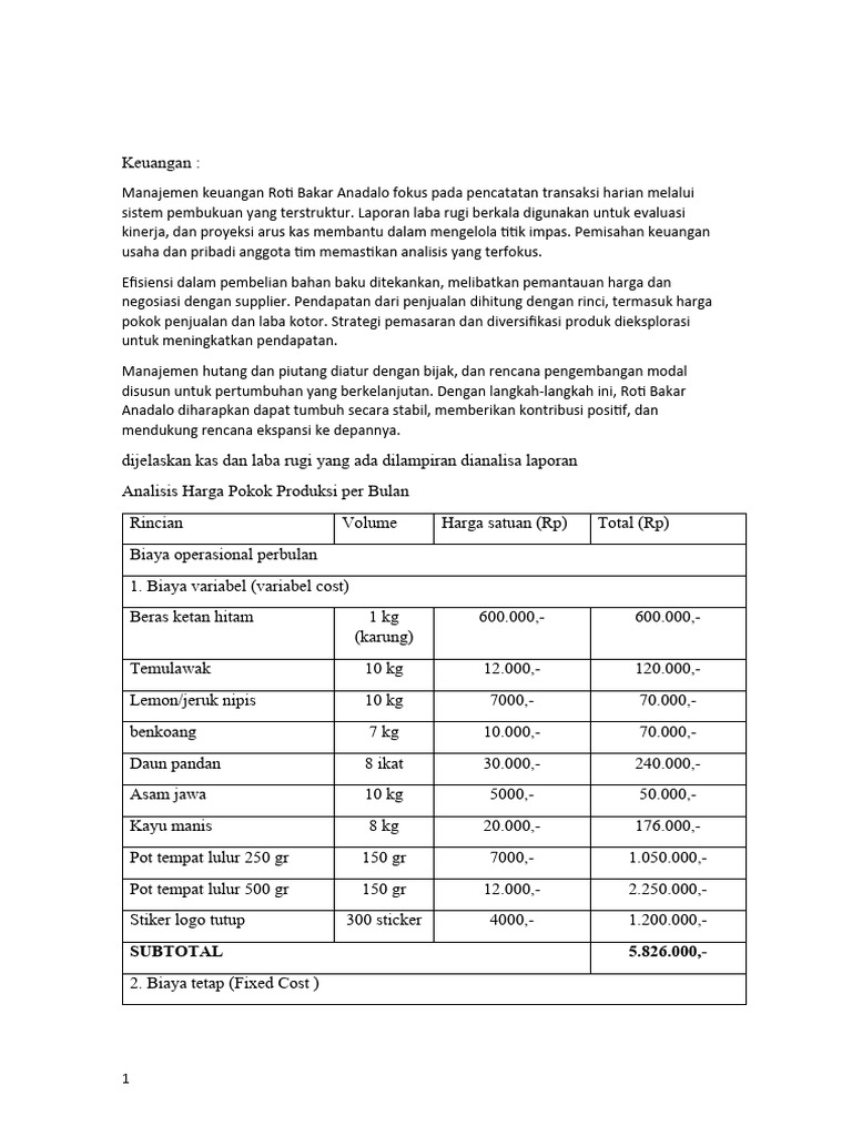 Proposal p2mw LulurHitamS2Glow-UniversitasSulawesiTenggara | PDF
