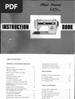 Nelco 101 Sewing Machine Instruction Manual | PDF | Sewing Machine ...