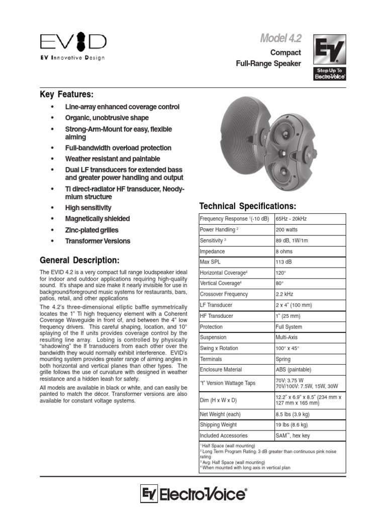 Bafle | PDF | Loudspeaker | Electrical Engineering