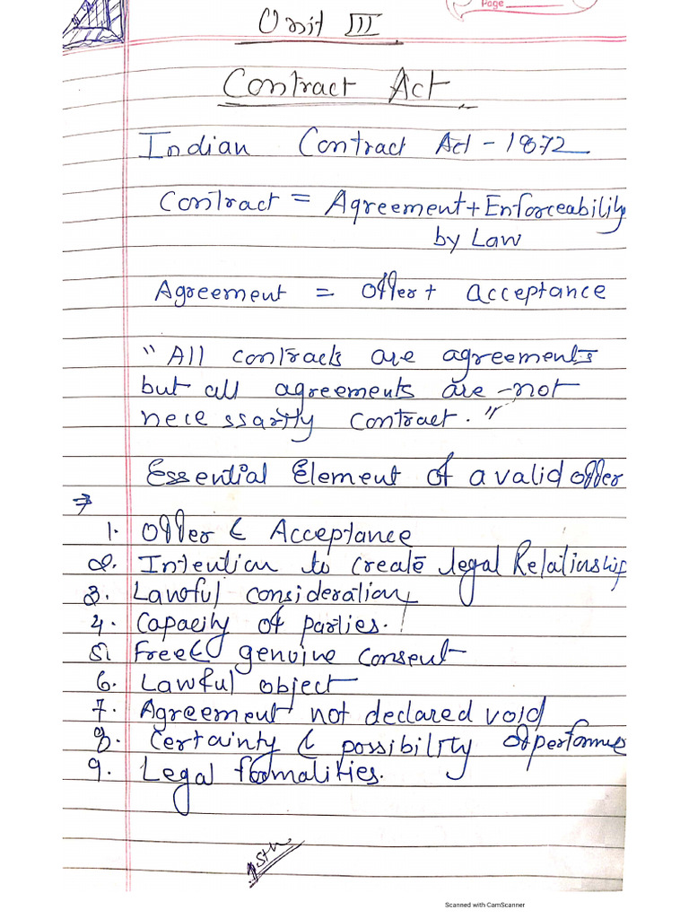 Contract Act II | PDF