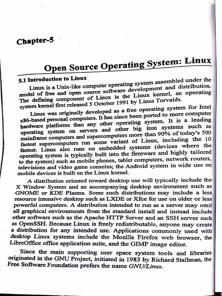 Osp Linux (Commands and Files) | PDF