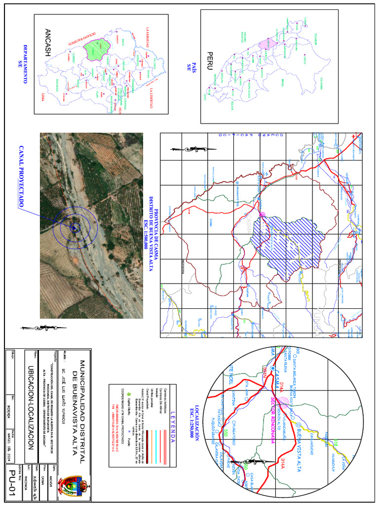 UBICACIÓN Y LOCALIZACION CANAL RINCONADA Layout1 | PDF