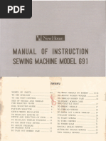 Elna 1010 Manual | PDF