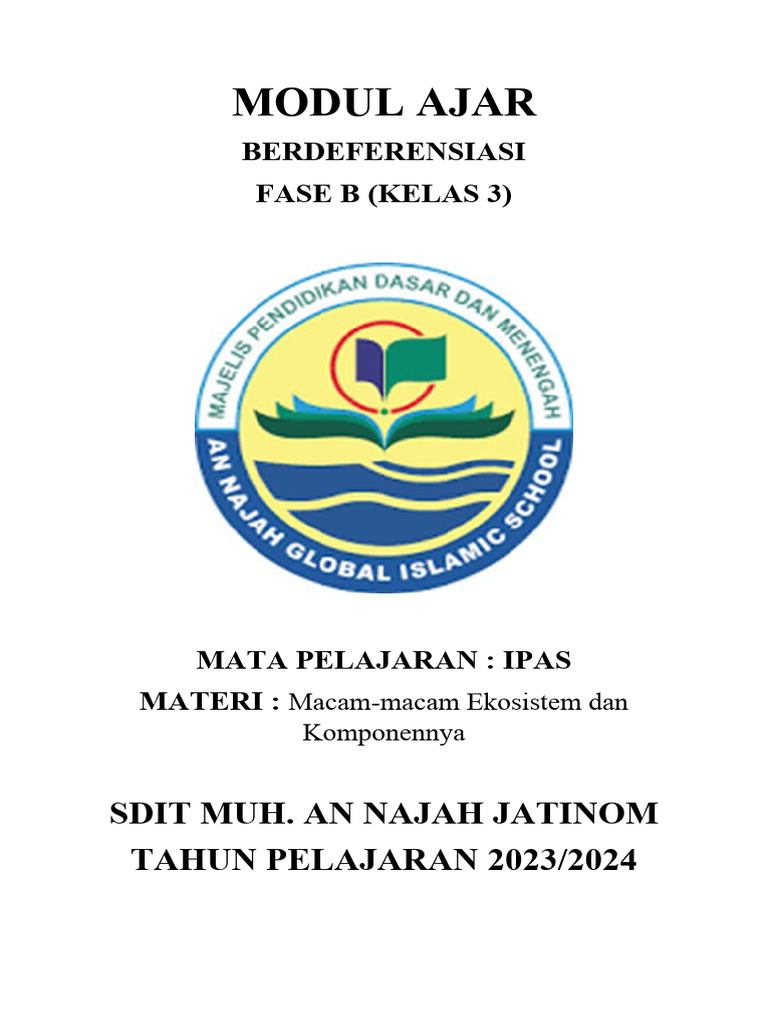 Modul Ajar - Ipas - Sems - 2 - Denah | PDF